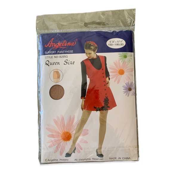 Angelina | Accessories | Angelina Pantyhose Size 5351 15195lbs Queen ...